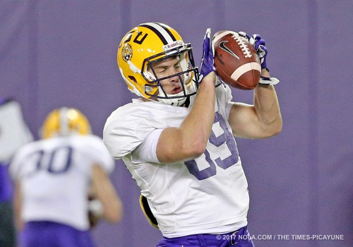 Derrius Guice, Will Clapp return to LSU practice; Donnie Alexander ...