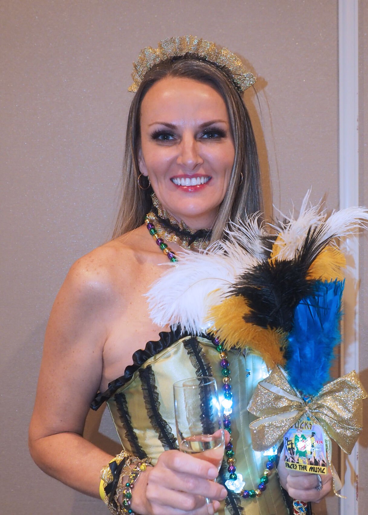 Tucks 'Faces the Music' with Carnival mirth at ball, parade | Mardi ...