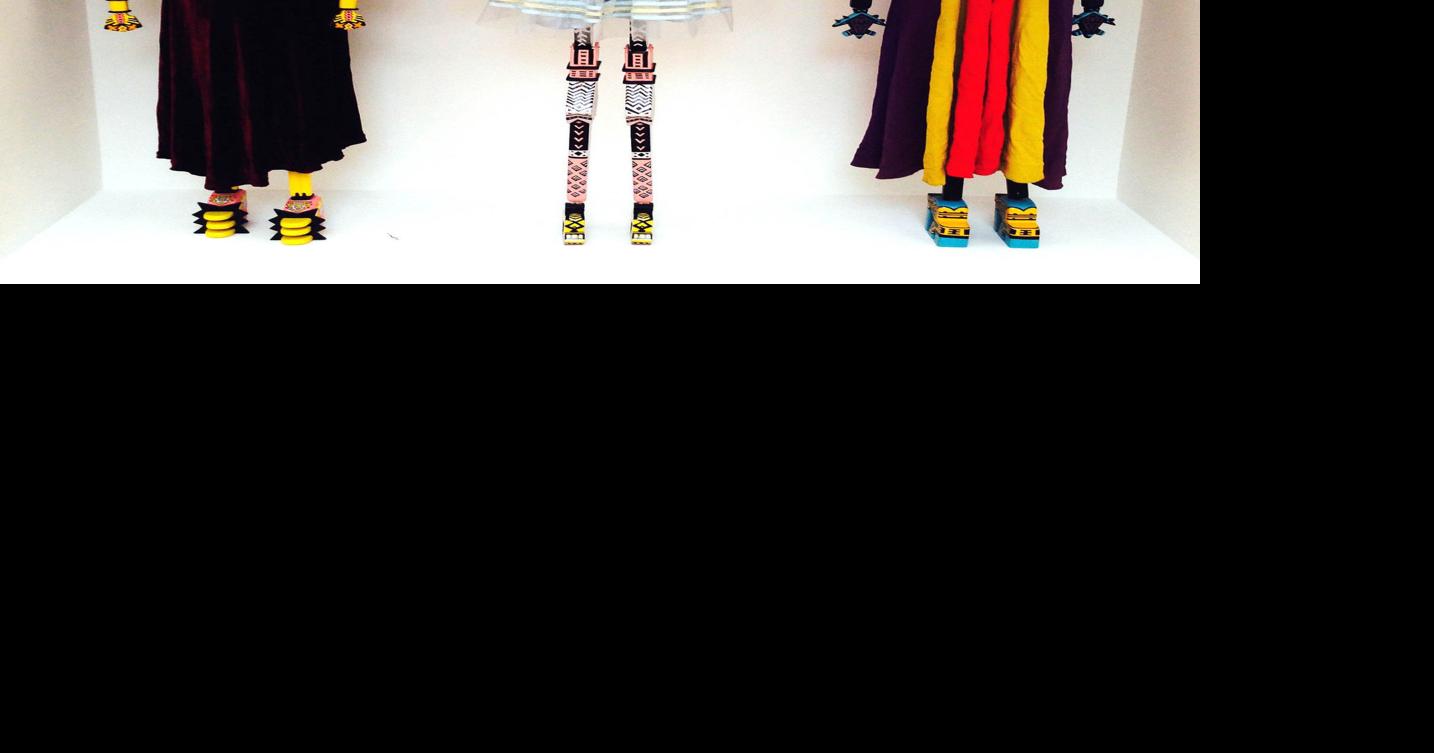 Minnie Mouse-like sculpture weeps as KAWS art exhibit opens at Newcomb ...