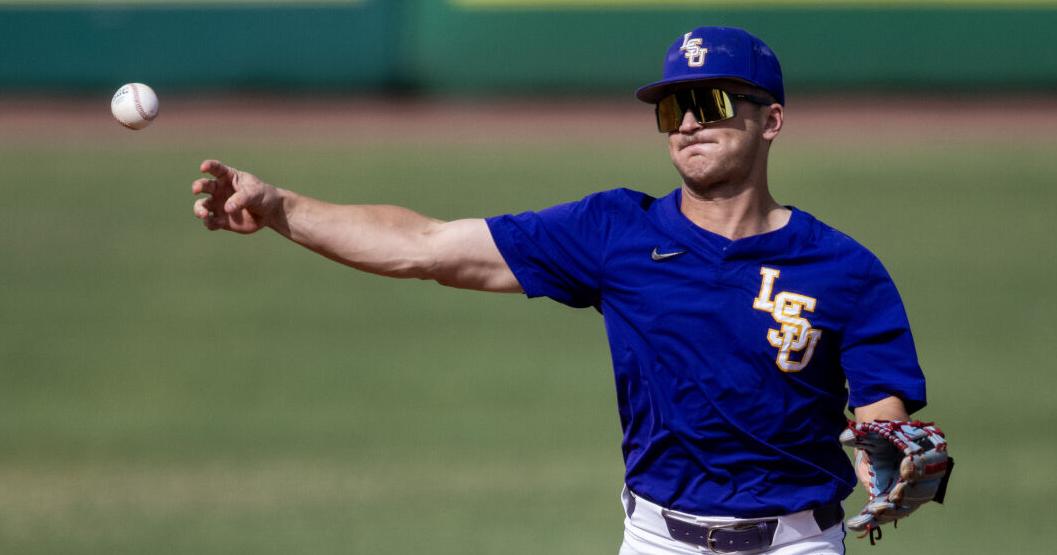 Josh Pearson discusses playing second base for LSU baseball | LSU ...