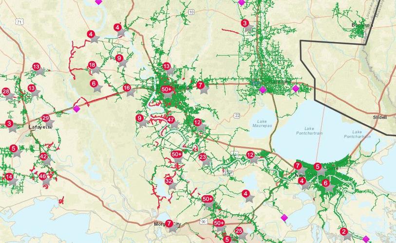 Power restored for many in Baton Rouge area; 24K Entergy Louisiana ...