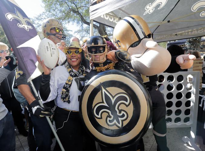 Check out the monster Saints pep rally on Poydras Street Friday (Jan ...