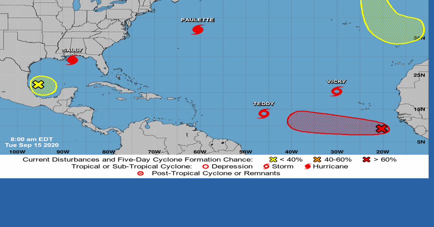 Hurricane forecasters tracking 7 disturbances, including 4 named storms ...