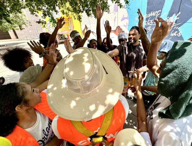 BMIKE's Super Bowl mural celebrates New Orleans culture | Arts | nola.com