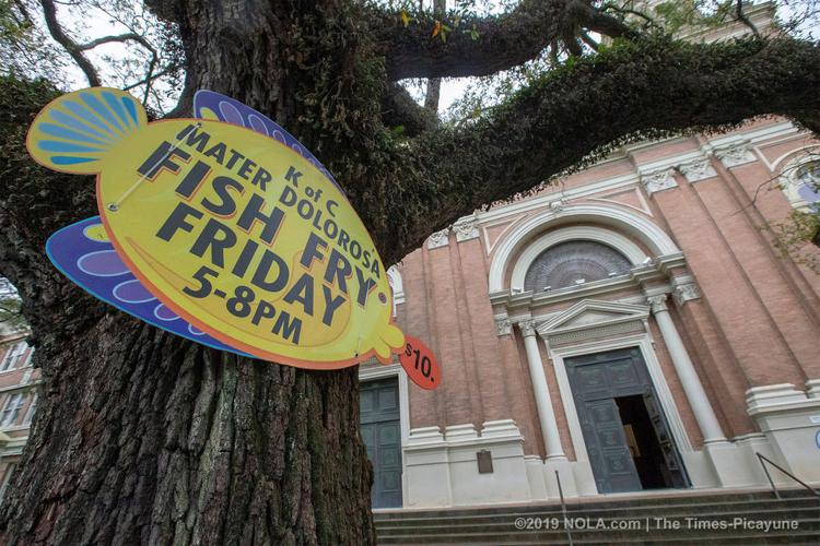 Fish fry Fridays during Lent around New Orleans, everybody's got a ...