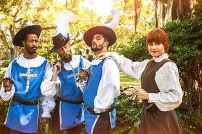 Saber rattling: The NOLA Project presents The Three Musketeers | Events ...