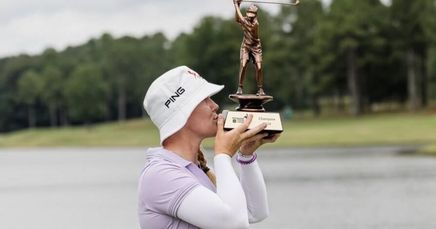Former LSU golfer Lindblad earns first professional victory | LSU ...