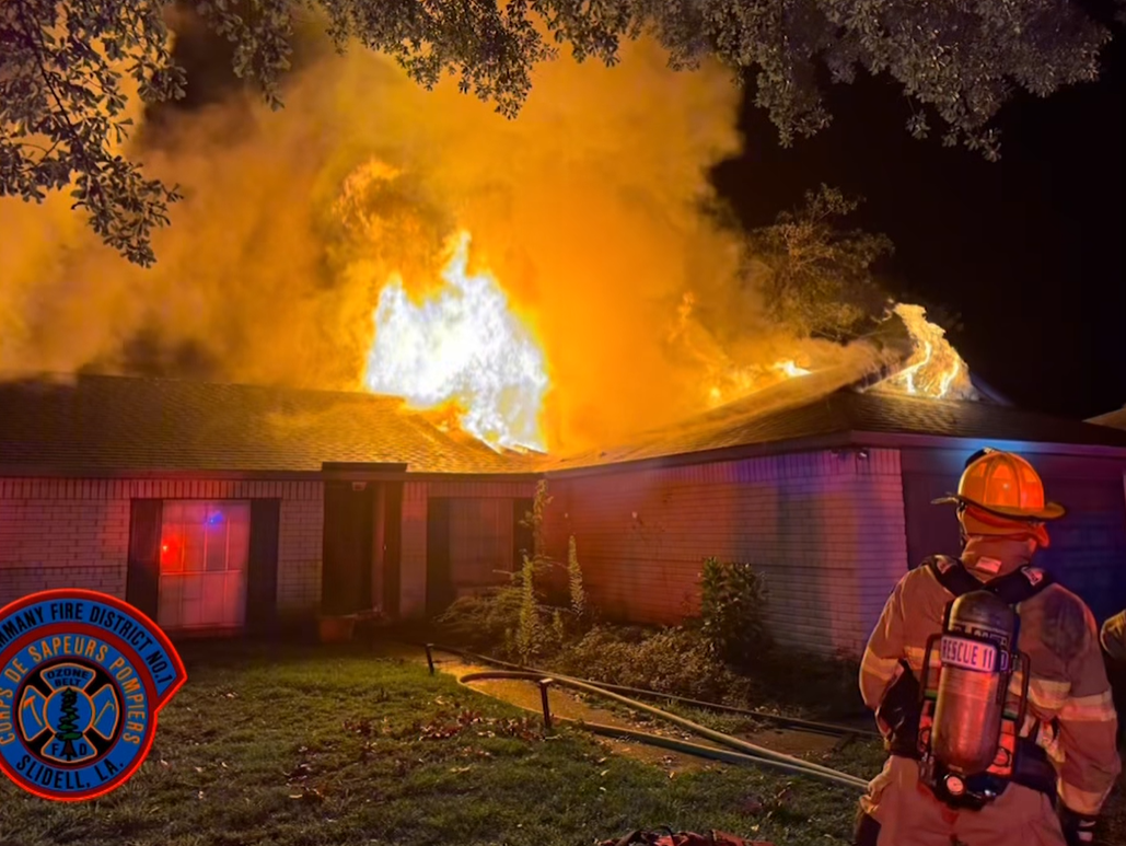Family escapes as flames tear through lidell area home | One Tammany ...