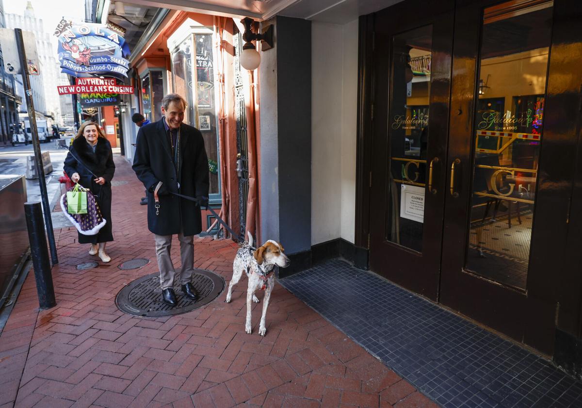 Photos: Barkus royalty eat lamb chops at Galatoire's | Mardi Gras ...