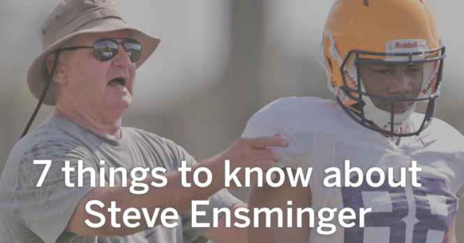 7 things to know about new LSU offensive coordinator Steve Ensminger ...