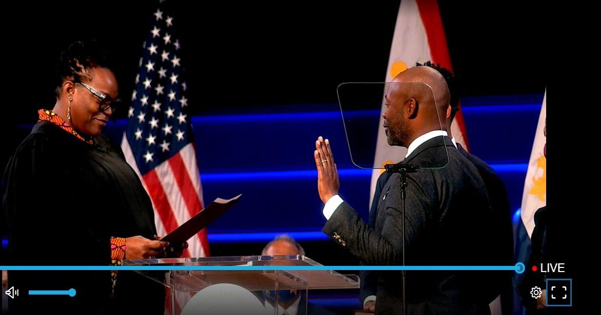 Judge Nandi Campbell swears in Jason Williams | | nola.com