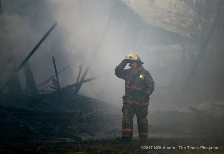 2-alarm fire burns home at North Claiborne and St. Bernard | Traffic ...