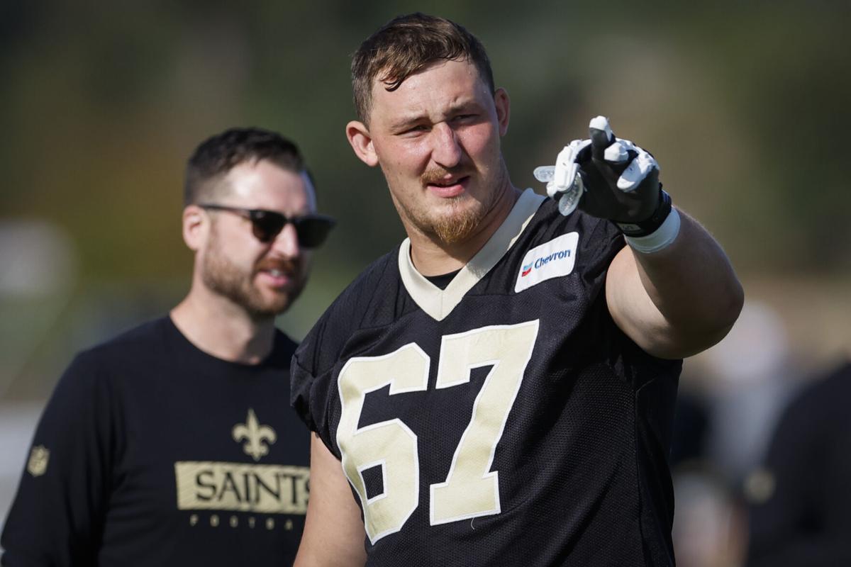 Could Saints Landon Young get his 1st career start at guard? | Saints ...