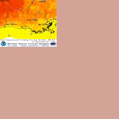 Record high heat reaches these three Louisiana cities | Weather | nola.com