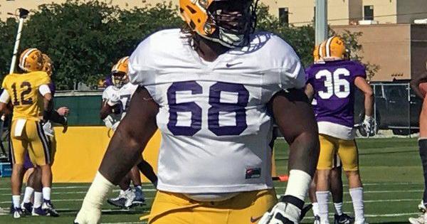 LSU football's Damien Lewis looking to compete for a starting job at ...