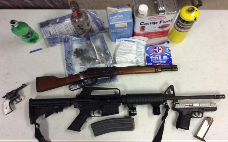 Affiliates of outlaw biker gang booked with kidnapping, weapons and ...