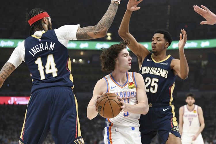 Pelicans crumble late in Game 1 loss to OKC Thunder | Pelicans | nola.com