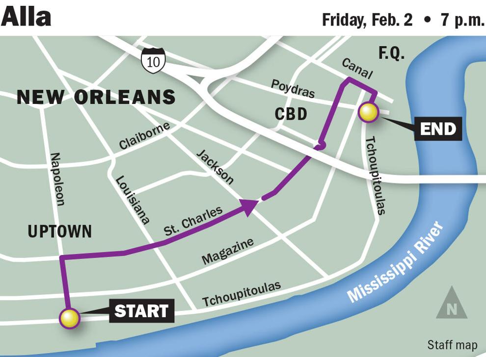 See maps, schedule for New Orleans Mardi Gras float parades | Mardi ...
