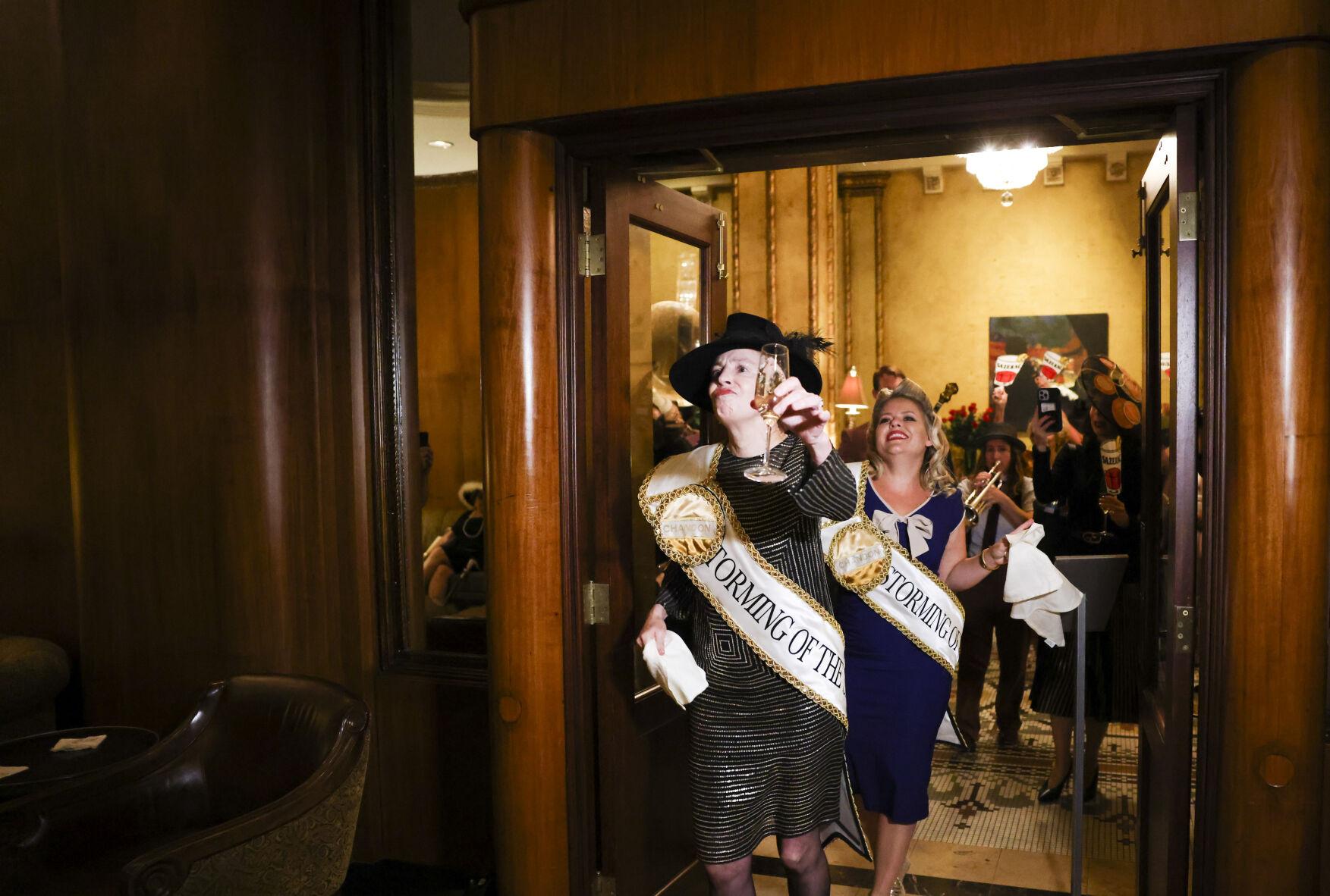 Photos, video: Stormin' of the Sazerac returns to the Roosevelt in 1940s style | Photos | nola.com
