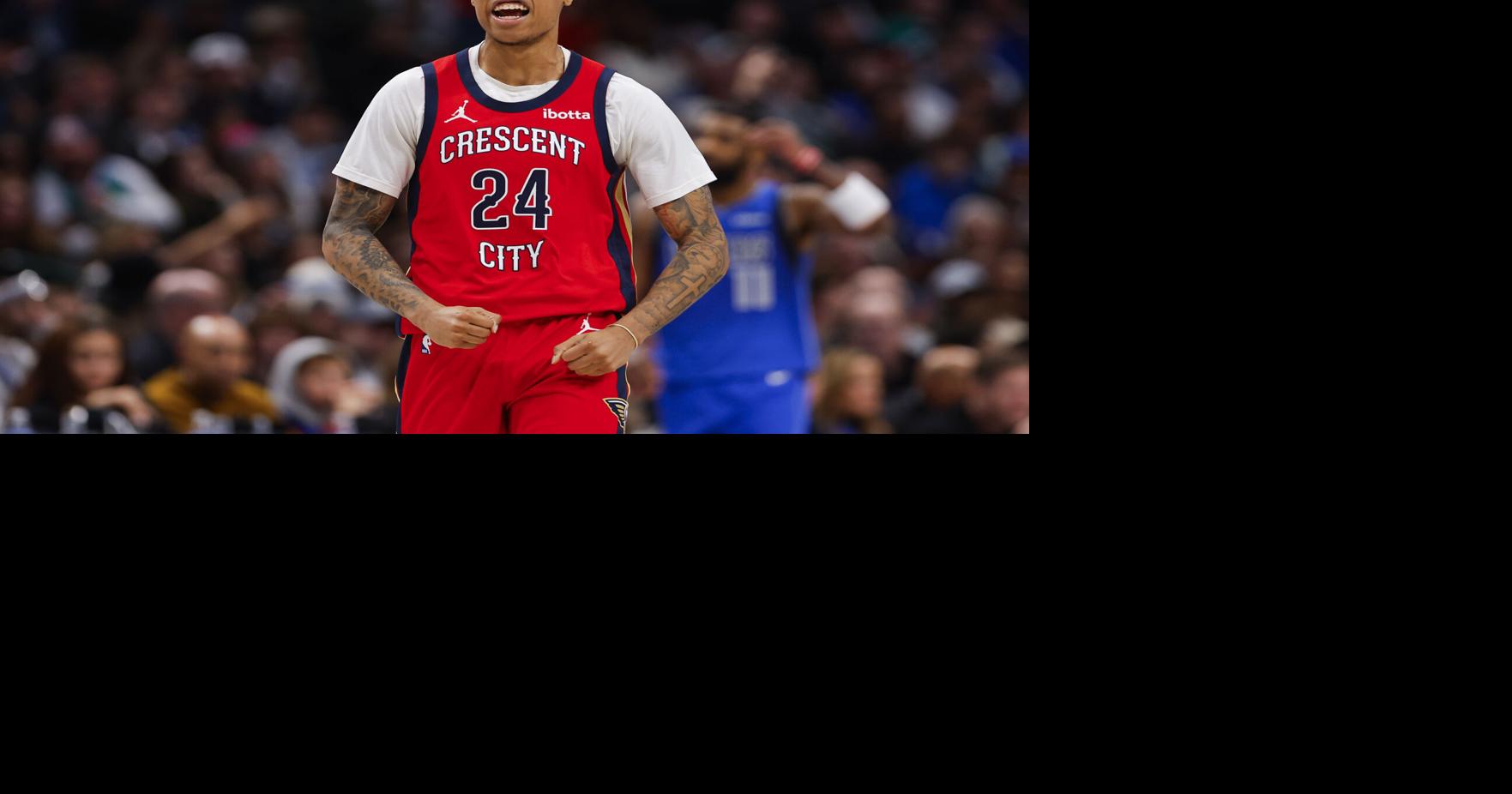 Jordan Hawkins' career night helps Pelicans beat Mavericks | Pelicans ...