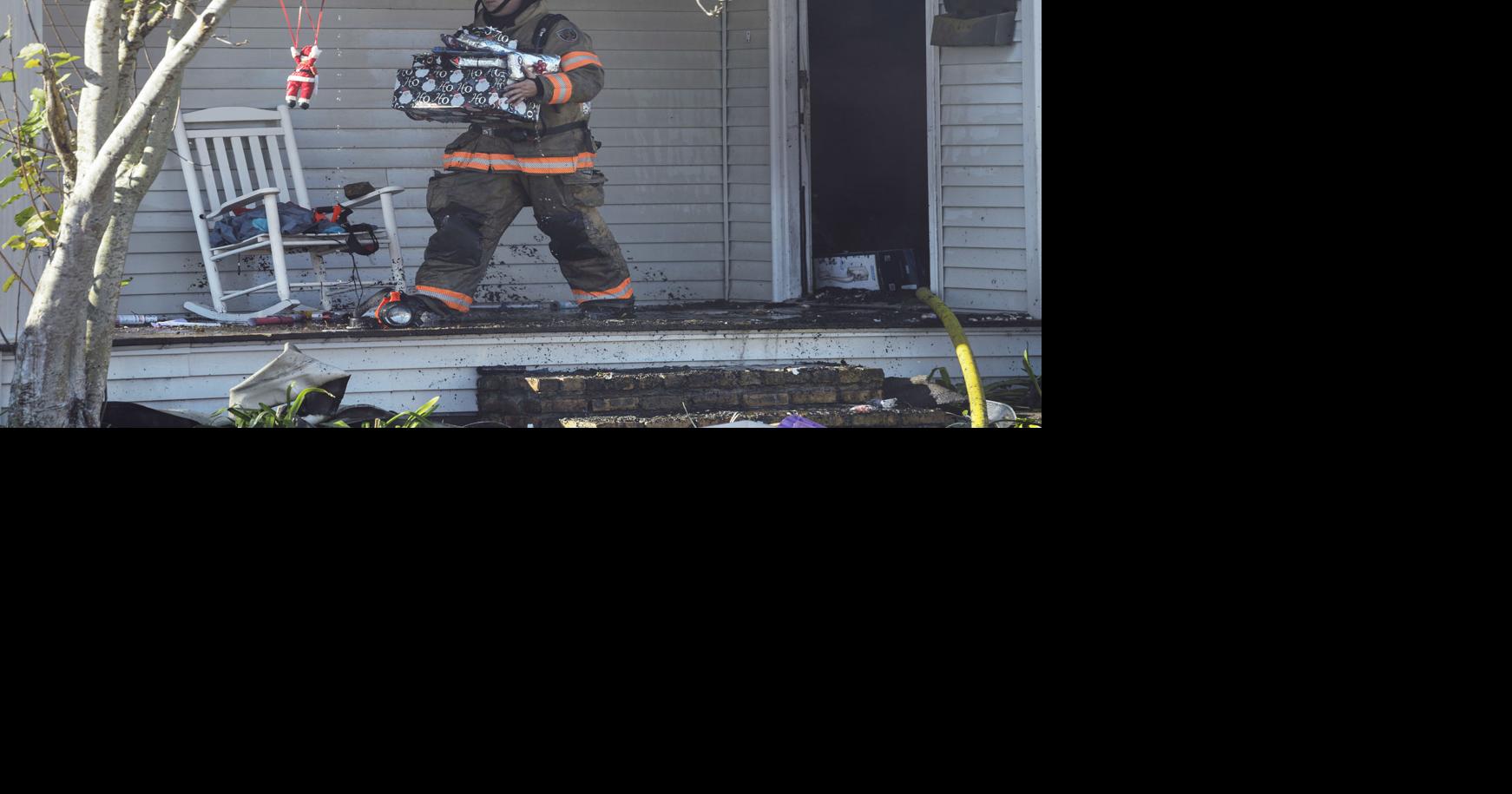 Photos, video: No injuries, all holiday gifts rescued after a two-alarm ...