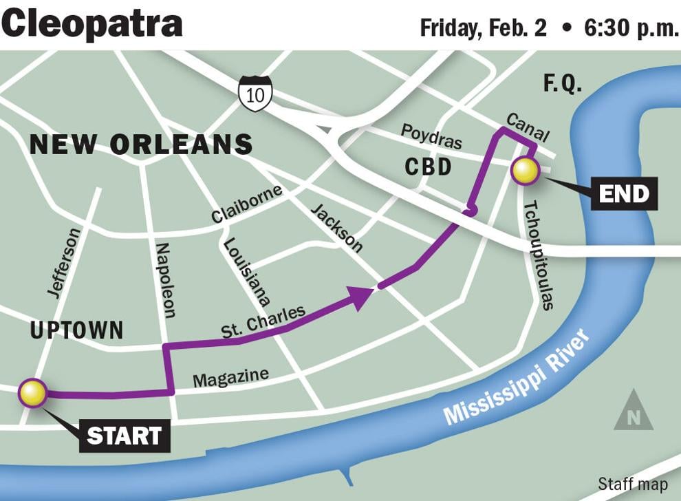See maps, schedule for New Orleans Mardi Gras float parades | Mardi ...