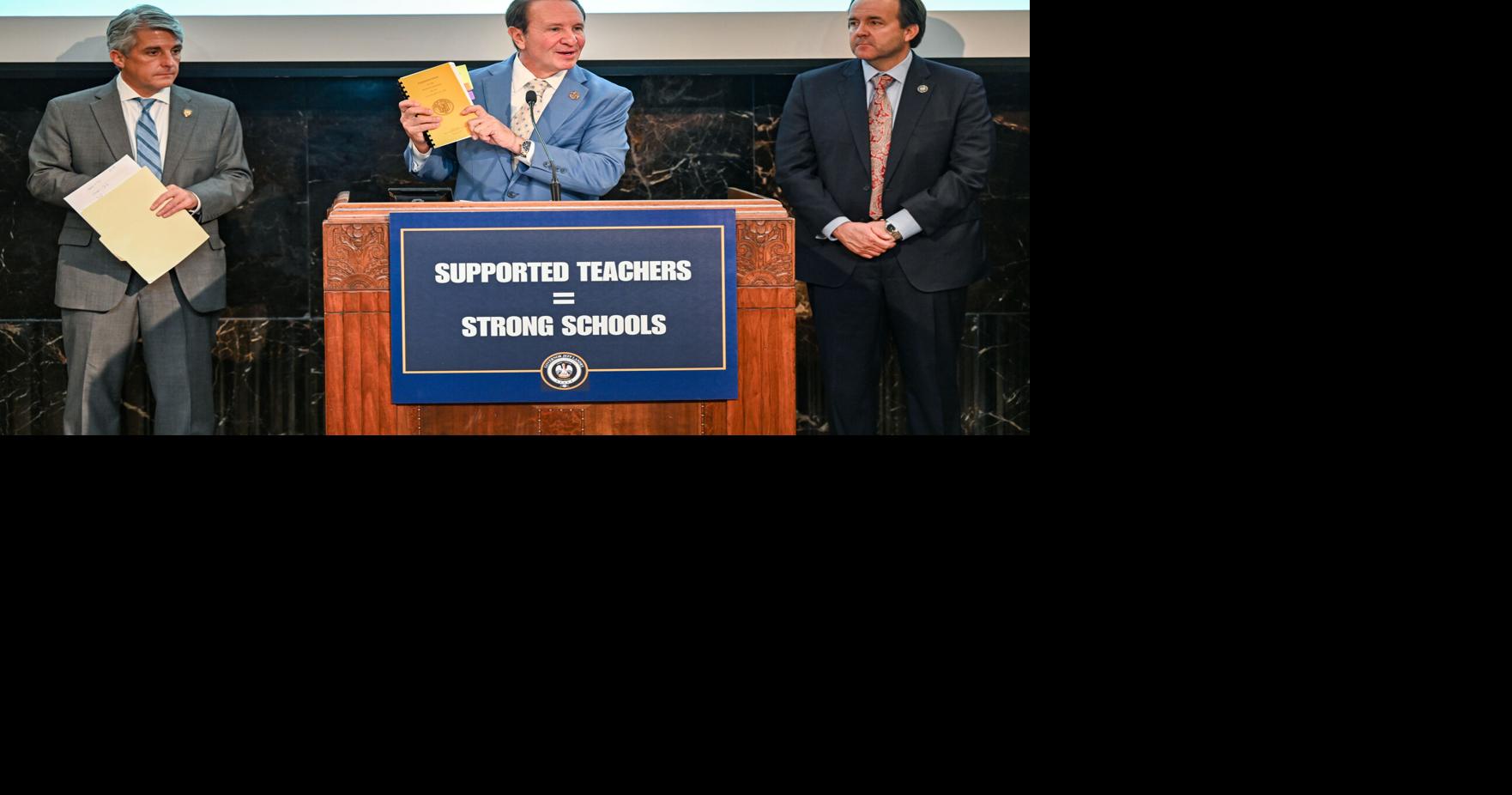 Jeff Landry says Louisiana will give teacher pay stipends | Education ...