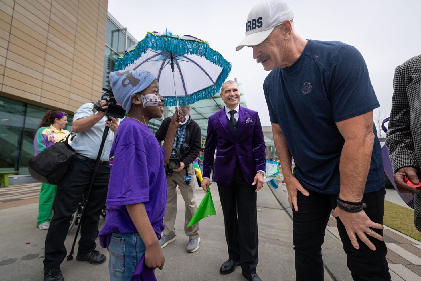 Photos: Bacchus’ 2026 monarch Patrick Warburton spreads Mardi Gras ...