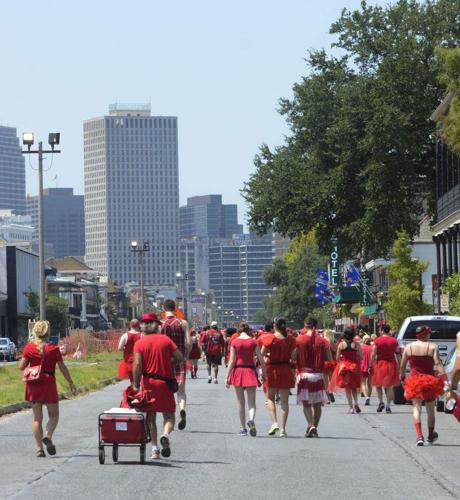 Photos: Red Dress Run brings the heat to New Orleans streets | News ...