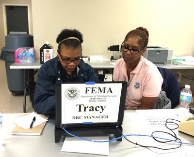 'I want to get back to living': Hundreds arrive at newly opened FEMA ...