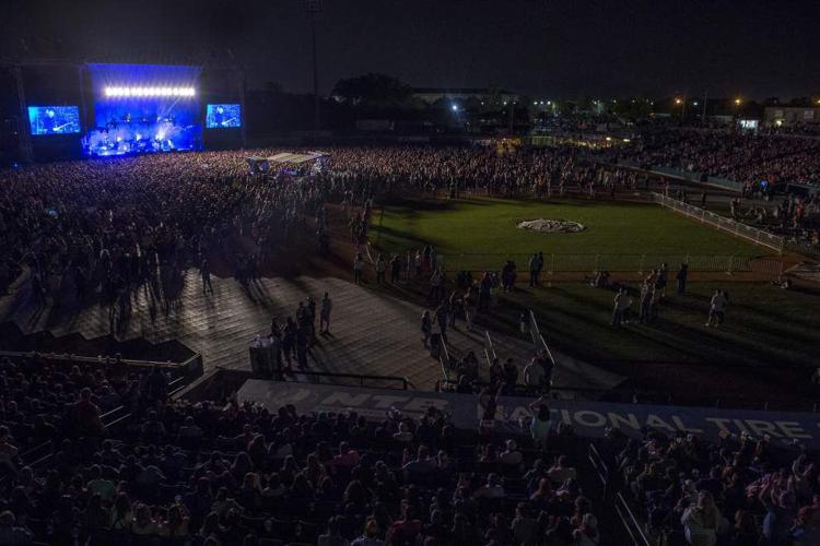 Mumford & Sons hit a home run during the first large-scale concert at ...