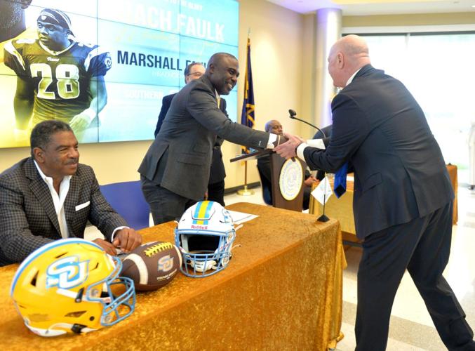 What Marshall Faulk said as new Southern football coach | Colleges | nola.com