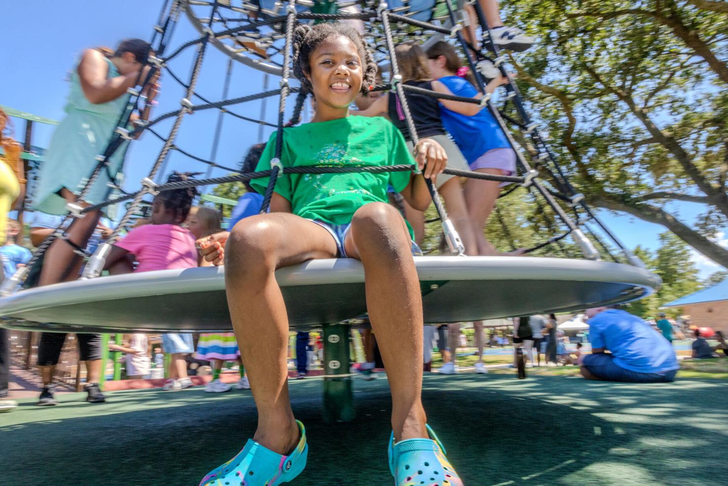 Lafreniere Park welcomes new inclusive playground | Jefferson Parish ...