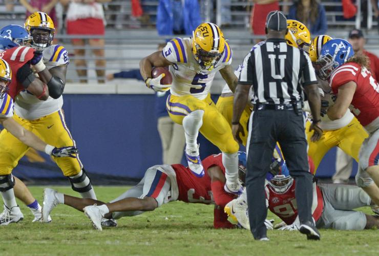 Déjà Guice: For 2nd straight year, LSU running backs decimate Ole Miss ...