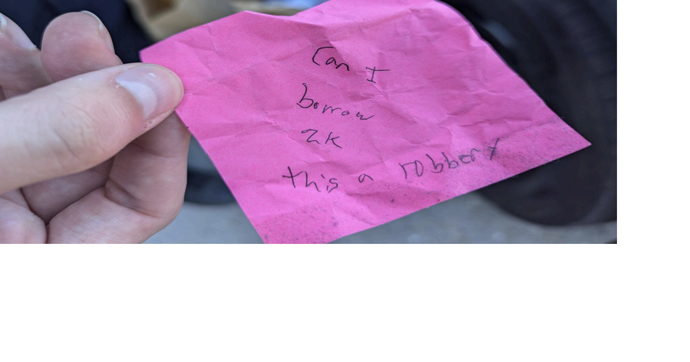 Man robbed New Orleans bank with a borrowed sticky note | News | nola.com