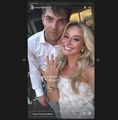 LSU QB Garrett Nussmeier proposes to Ella Springfield | LSU | nola.com