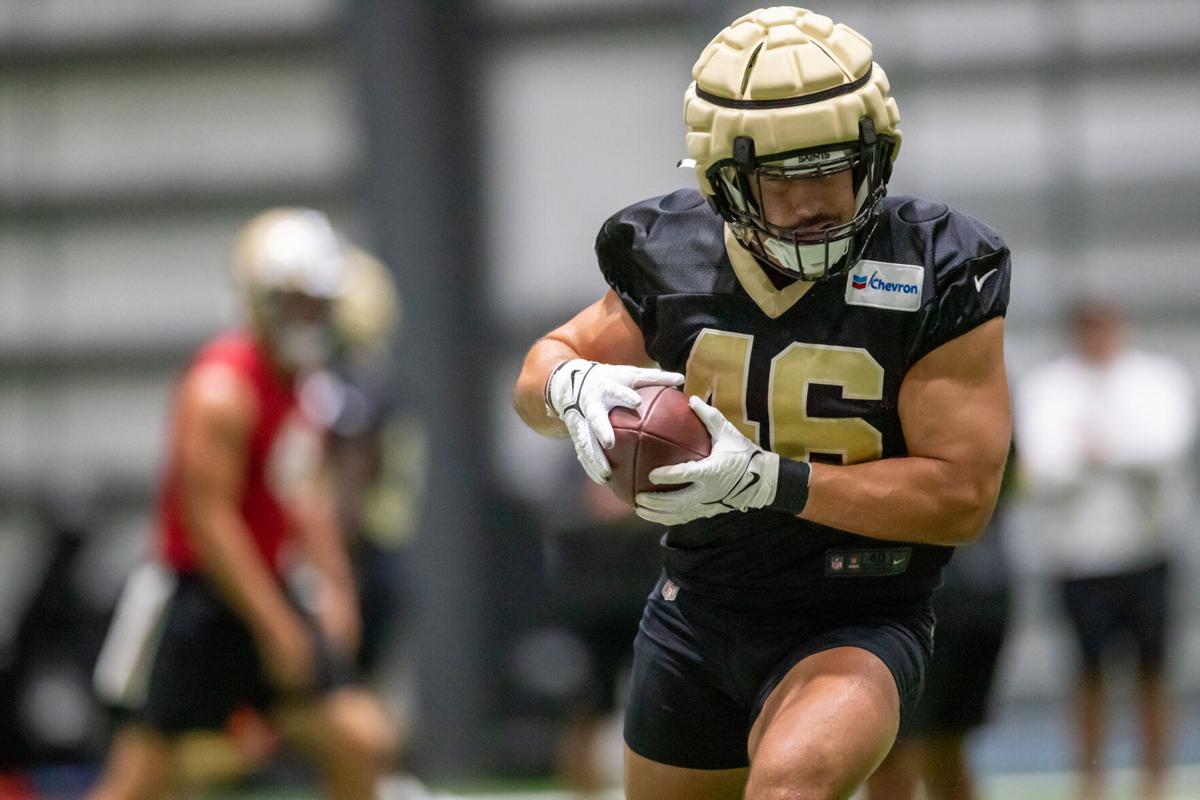 Saints FB Adam Prentice nearing return from knee injury | Saints | nola.com