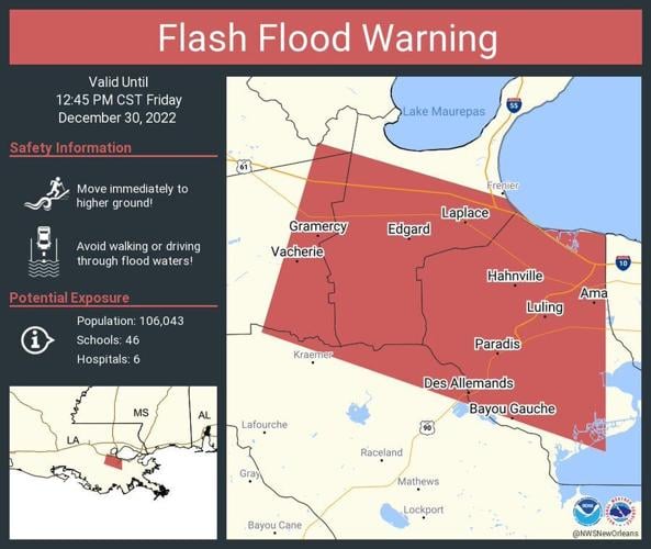 Flood advisory in place for New Orleans, northshore | One Tammany ...