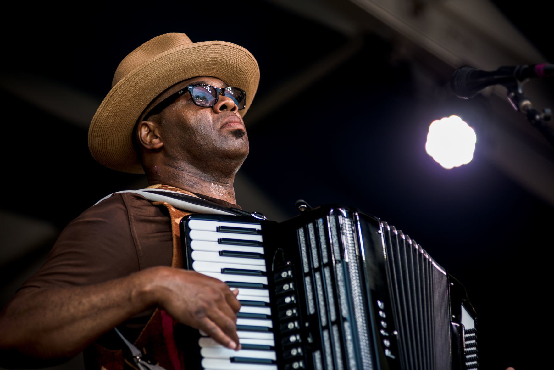 Bruce 'Sunpie' Barnes 'masking skeleton' for NOLA Mardi Gras | Keith ...