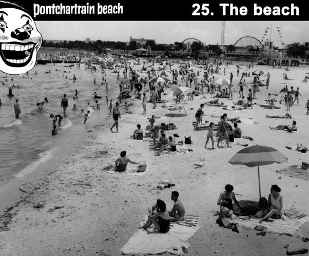 Here's your (completed) guide map to Pontchartrain Beach ...