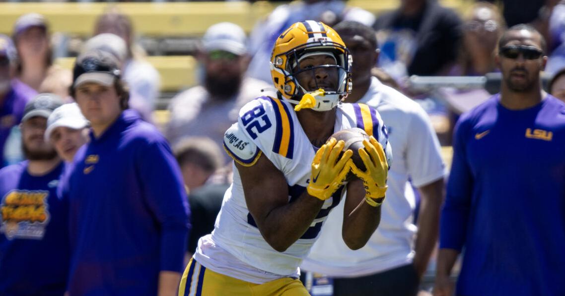 LSU wide receiver Khai Prean enters transfer portal | LSU | nola.com