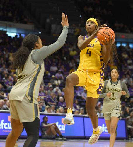 LSU women blow past Alabama State in nonconference finale | Womens ...