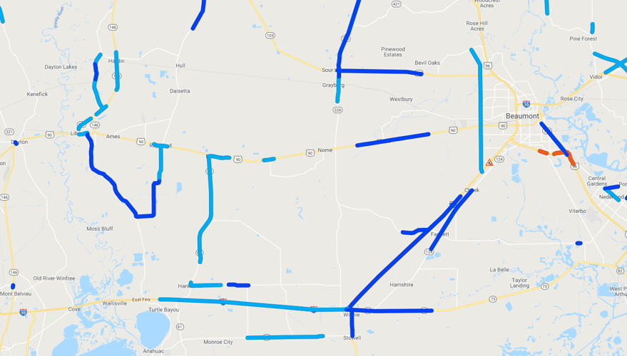 Part of I-10 closed in Texas, some of Louisiana due to flooding from ...