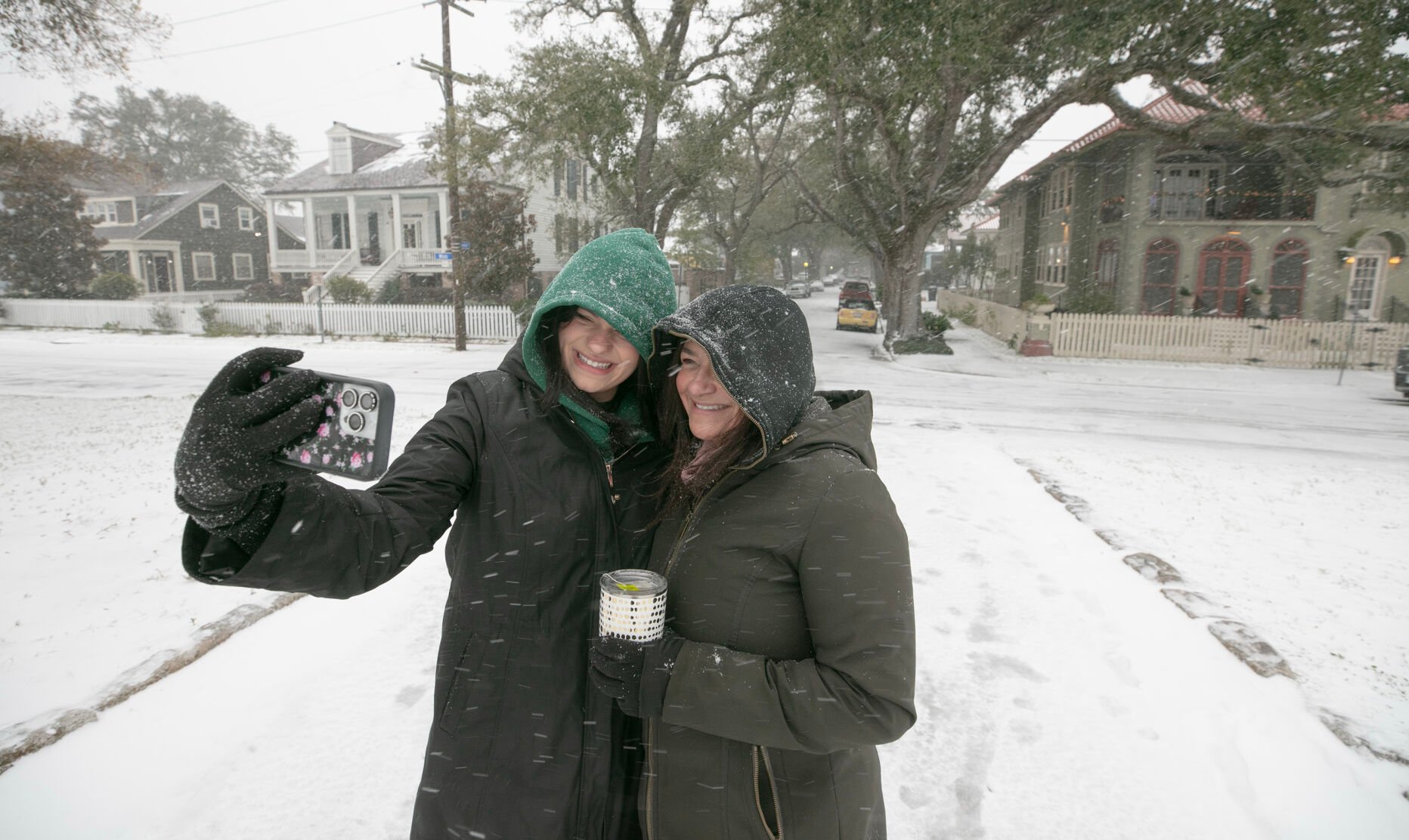 Here's how Louisiana residents are celebrating rare snow | Weather ...