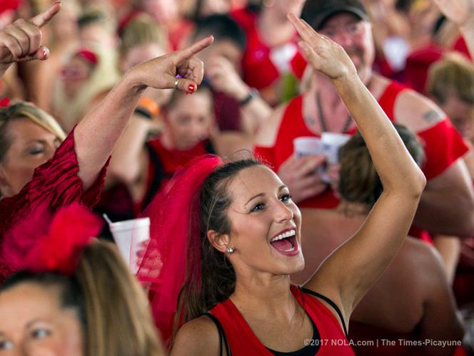 Red Dress Run 2017 started slow and steamy Saturday | Louisiana ...