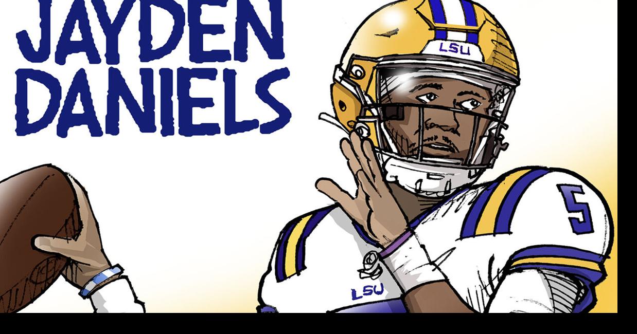 Jayden Daniels Heisman Cartoon | Walt Handelsman | nola.com