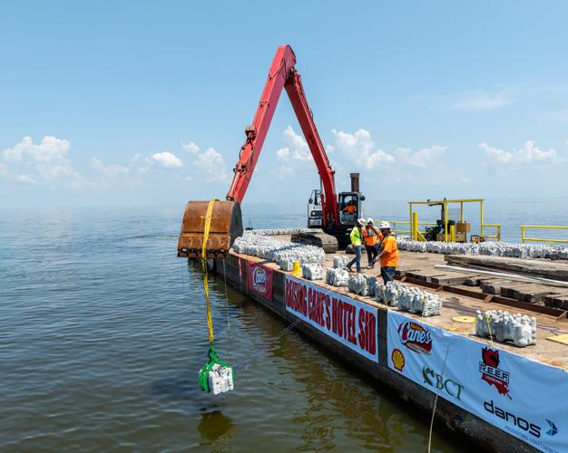 'Cajun coral' builds an artificial reef off Louisiana coast ...