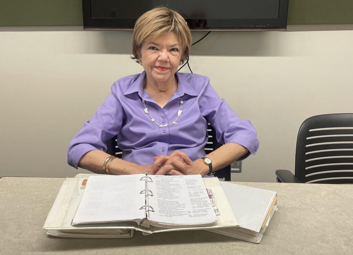 Louisiana resident Linda Lightfoot has recorded her reading life since ...