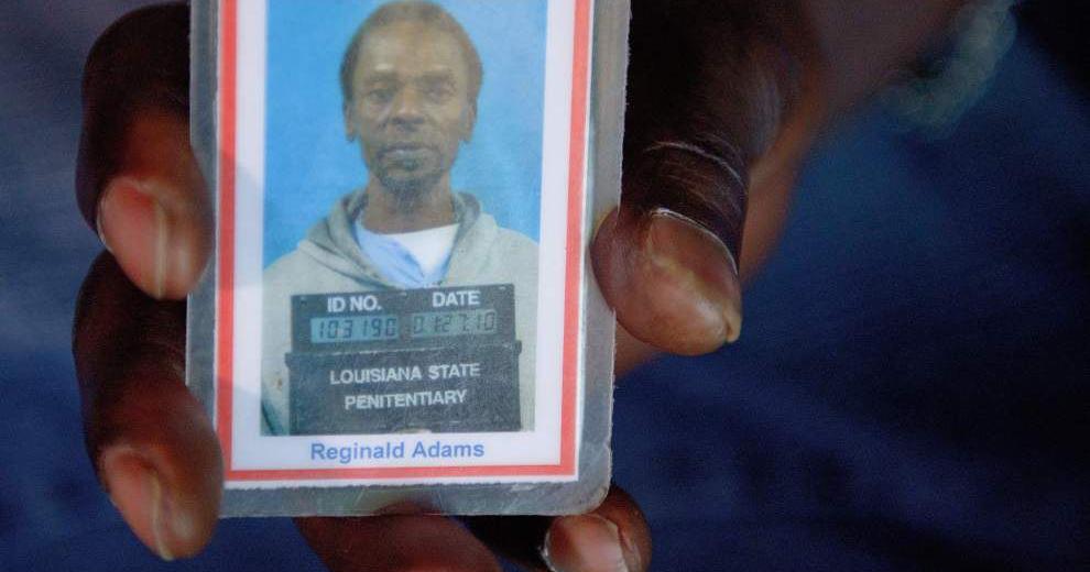 Reginald Adams, who spent 34 years in prison for murder, to receive ...