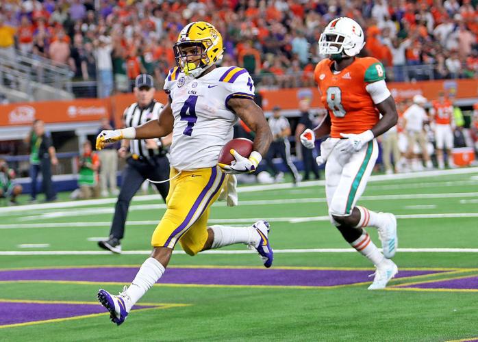 Once grieving, now thriving: LSU's Nick Brossette runs in memory of ...